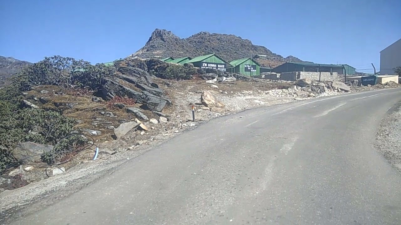 BUMLA PASS (TAWANG) TO SANGSTER LAKE (MADHURI LAKE), DATED - 12.11.2021 ...