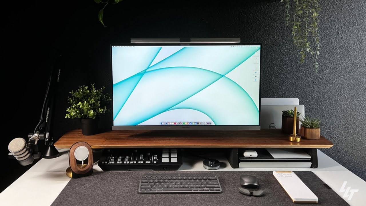 UPDATED Desk Setup Tour for Productivity and Creativity - YouTube