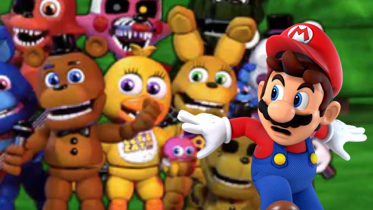 Mario Plays FNAF World: Refreshed | Is This a Better Version Then FNAF ...