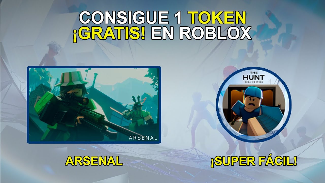 COMO CONSEGUIR TOKEN EN ARSENAL | ROBLOX THE HUNT 2 - LA MEGA BUSQUEDA ...