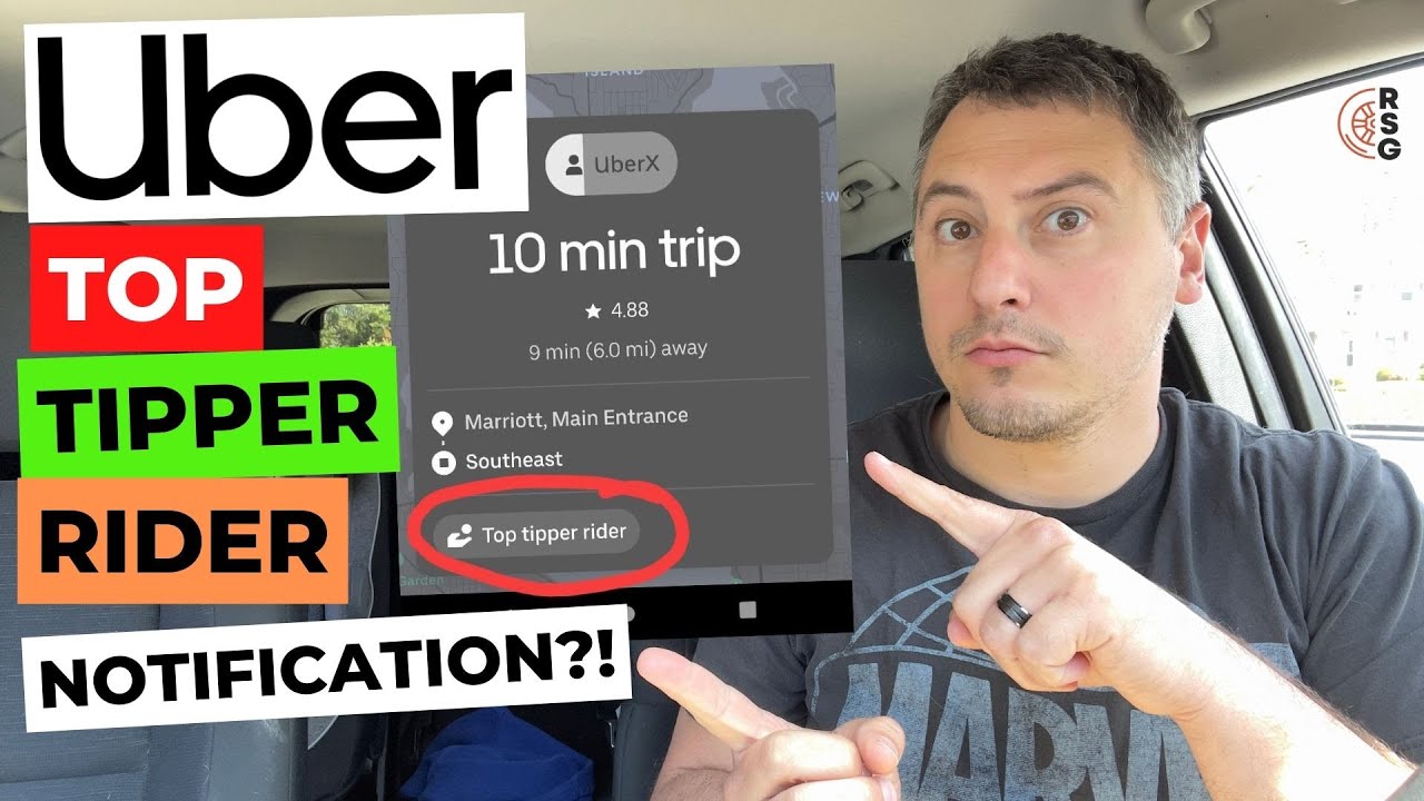 Is Uber's TOP TIPPER RIDER Notification Worth It To Uber Drivers AND ...