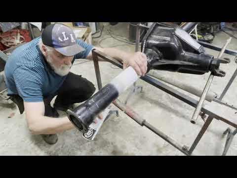 How to narrow a Dana 60 rear end, or widening. - YouTube