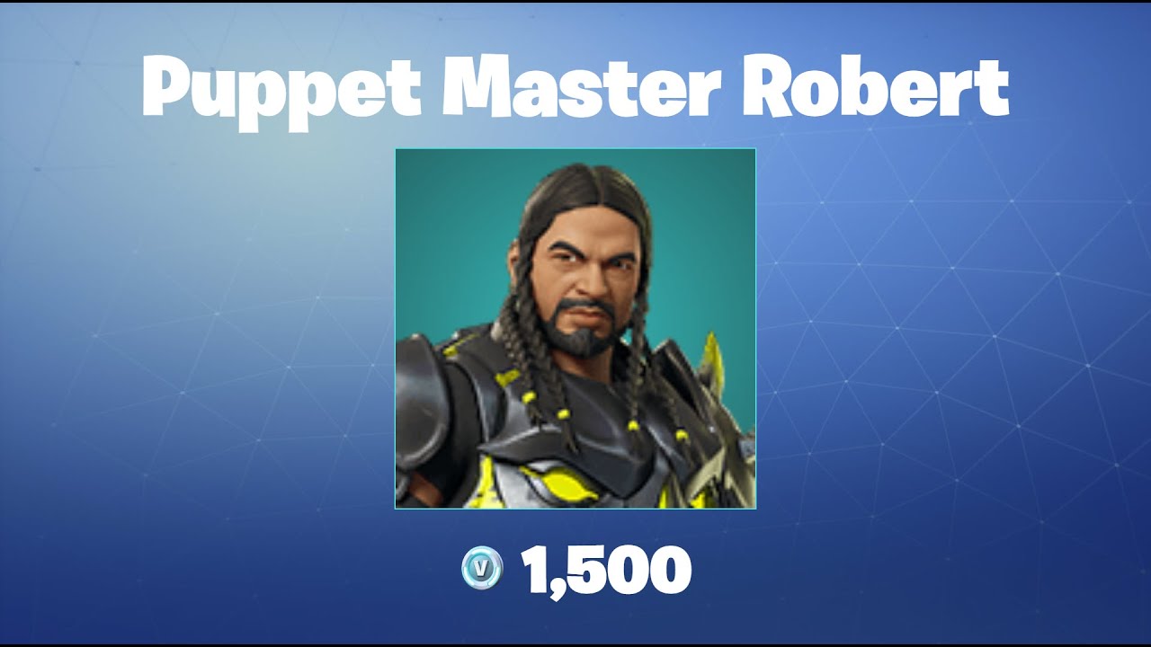 Puppet Master Robert | Fortnite Outfit/Skin - YouTube