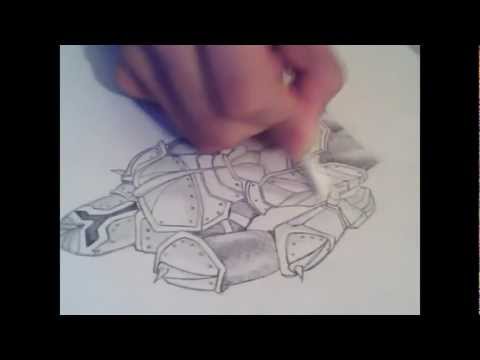 my video on how to draw a armor - YouTube