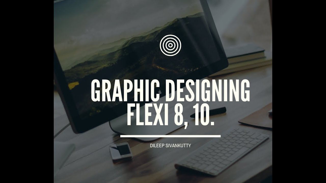 GRAPHIC DESIGNING IN FLEXI 8, 10 - YouTube