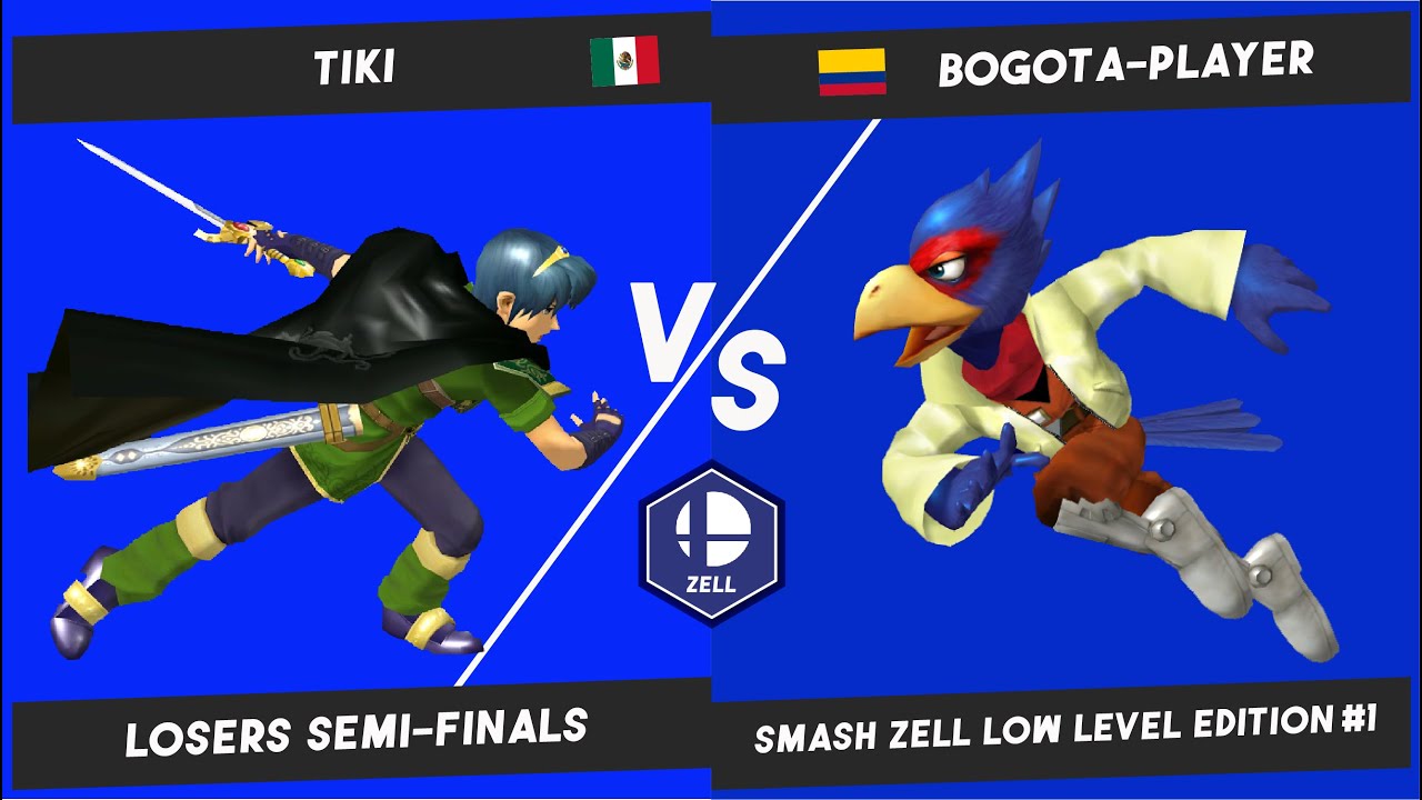 BogotaPlayer (Falco) VS Tiki (Marth) | Losers Semis | #smash Zell # ...
