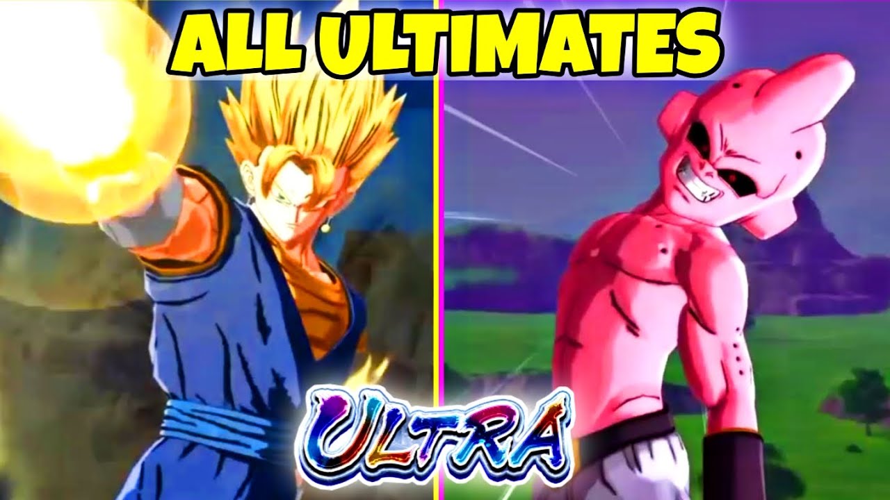 *DBL* All Ultra Ultimates | Dragon Ball Legends - YouTube