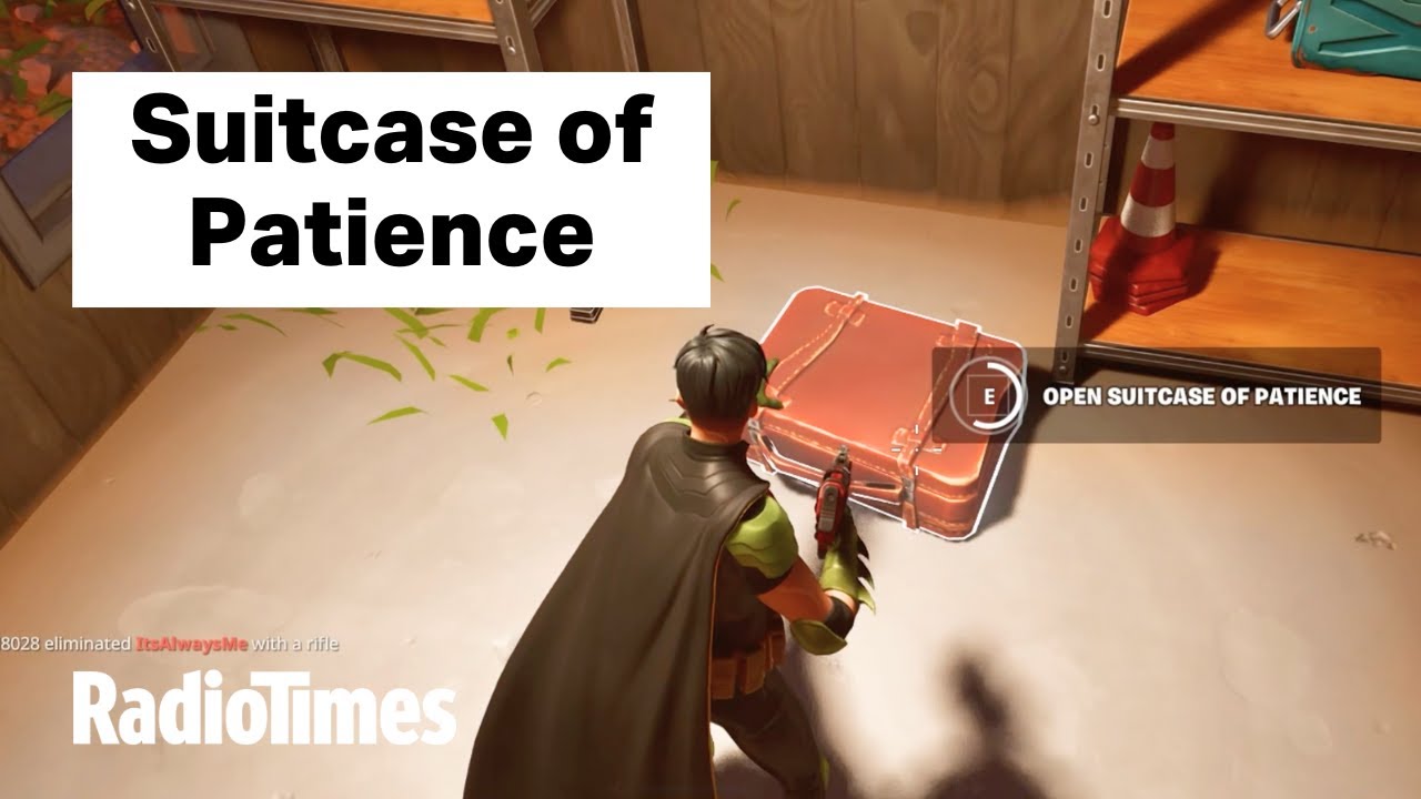 Fortnite Suitcase of Patience: Location and what to expect - YouTube