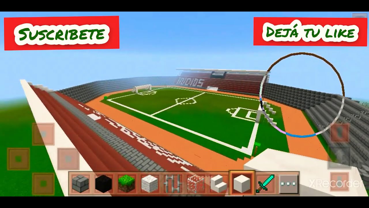 Estadios en Minecraft (Estadio Benito Juarez) Juares FC. - YouTube