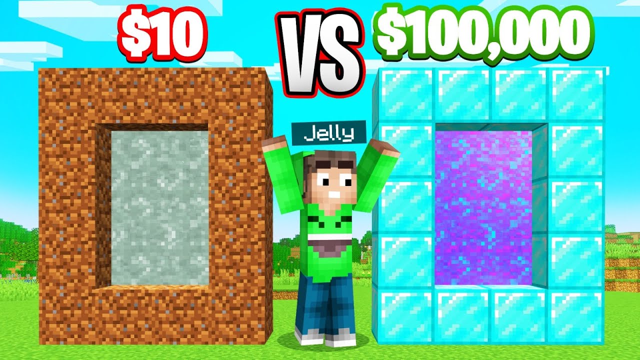 Trying Out Different Types of PORTALS In MINECRAFT... - YouTube