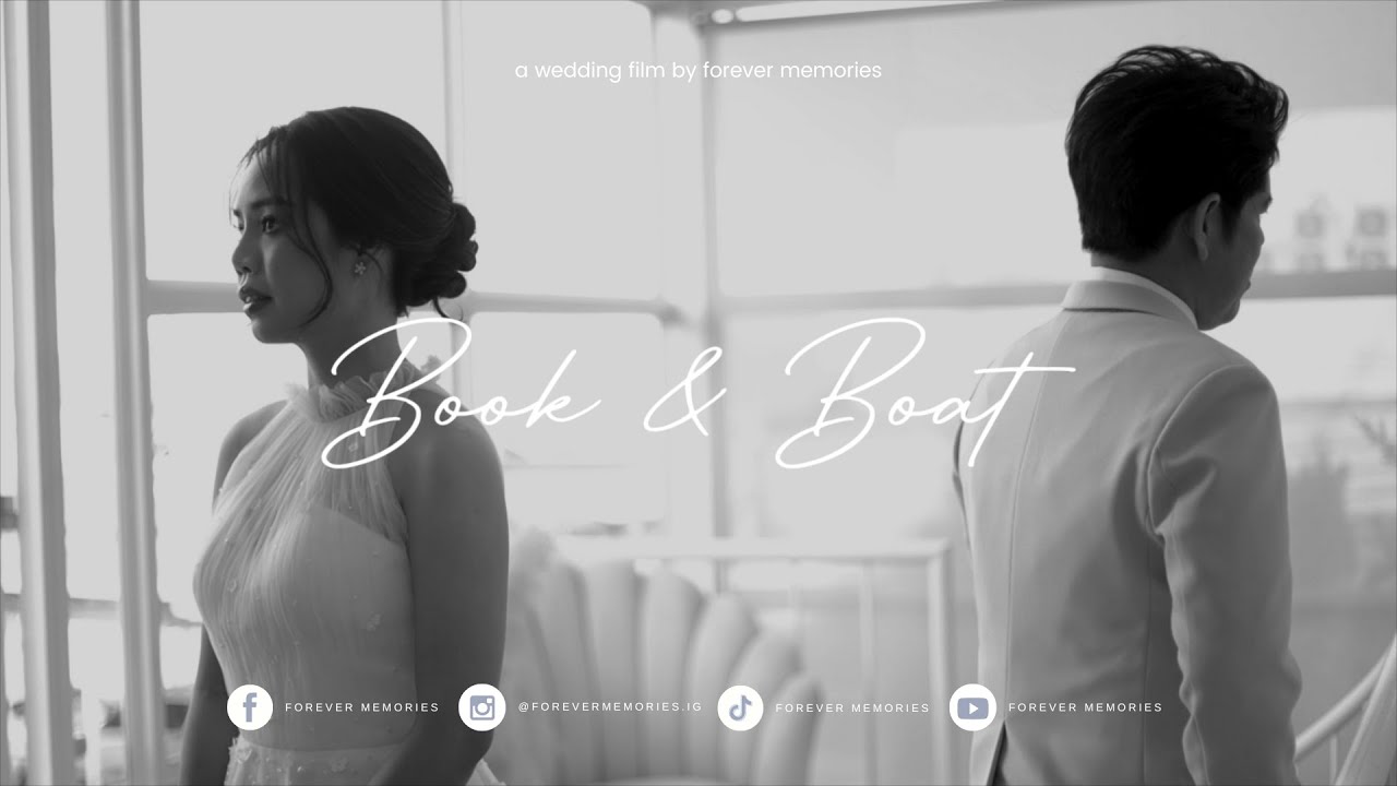Book & Boat Wedding 💍 / I understand only because I love you / Wedding ...