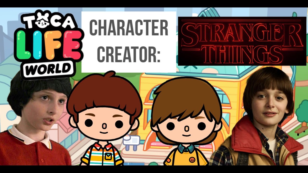 Character Creator | Stranger Things | Toca Life World - YouTube
