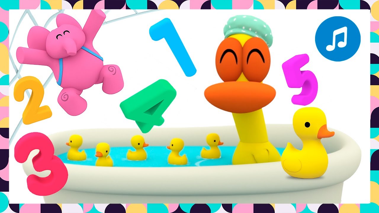 🐣 5 patitos + un elefante se balanceaba | Canciones Infantiles y Música ...