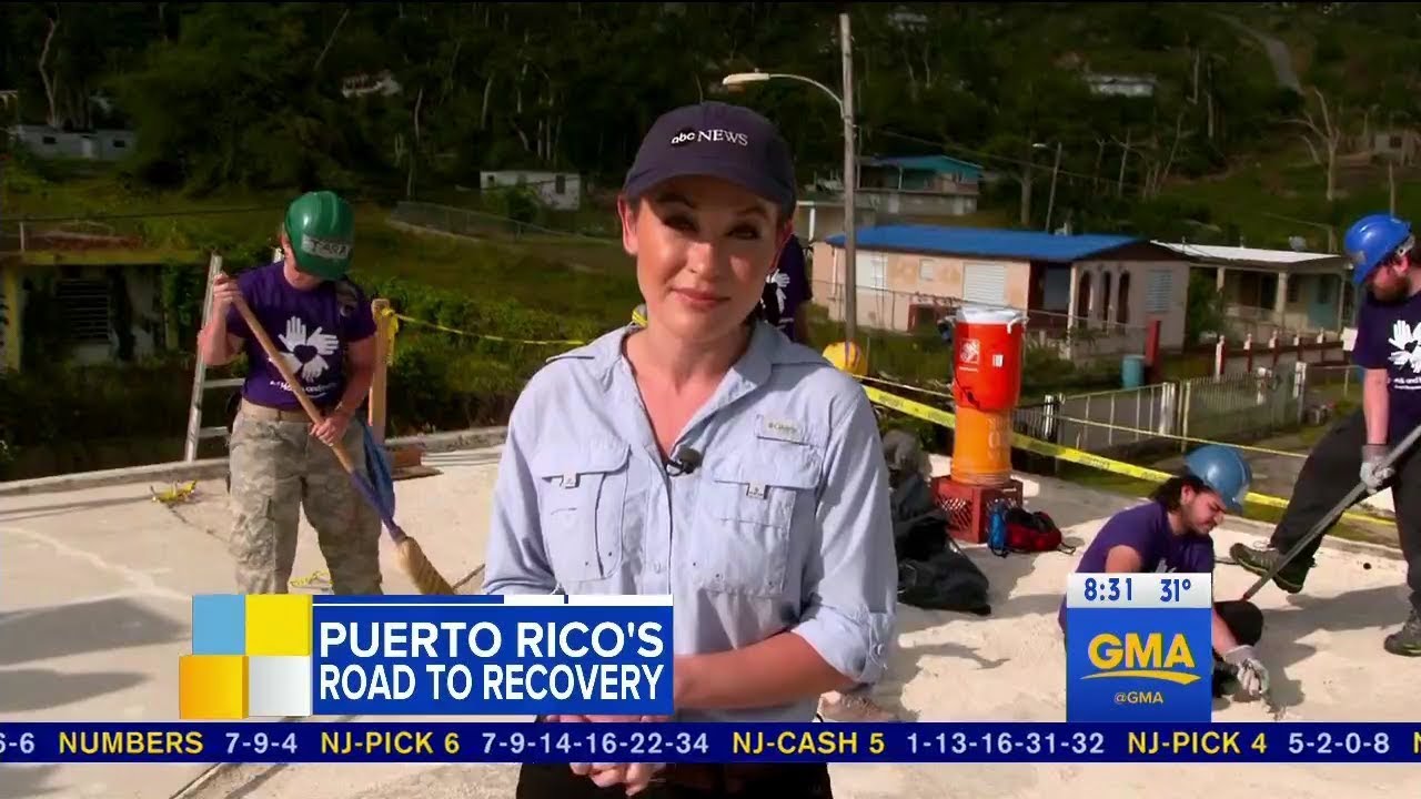Good Morning America - Volunteers in Puerto Rico - YouTube