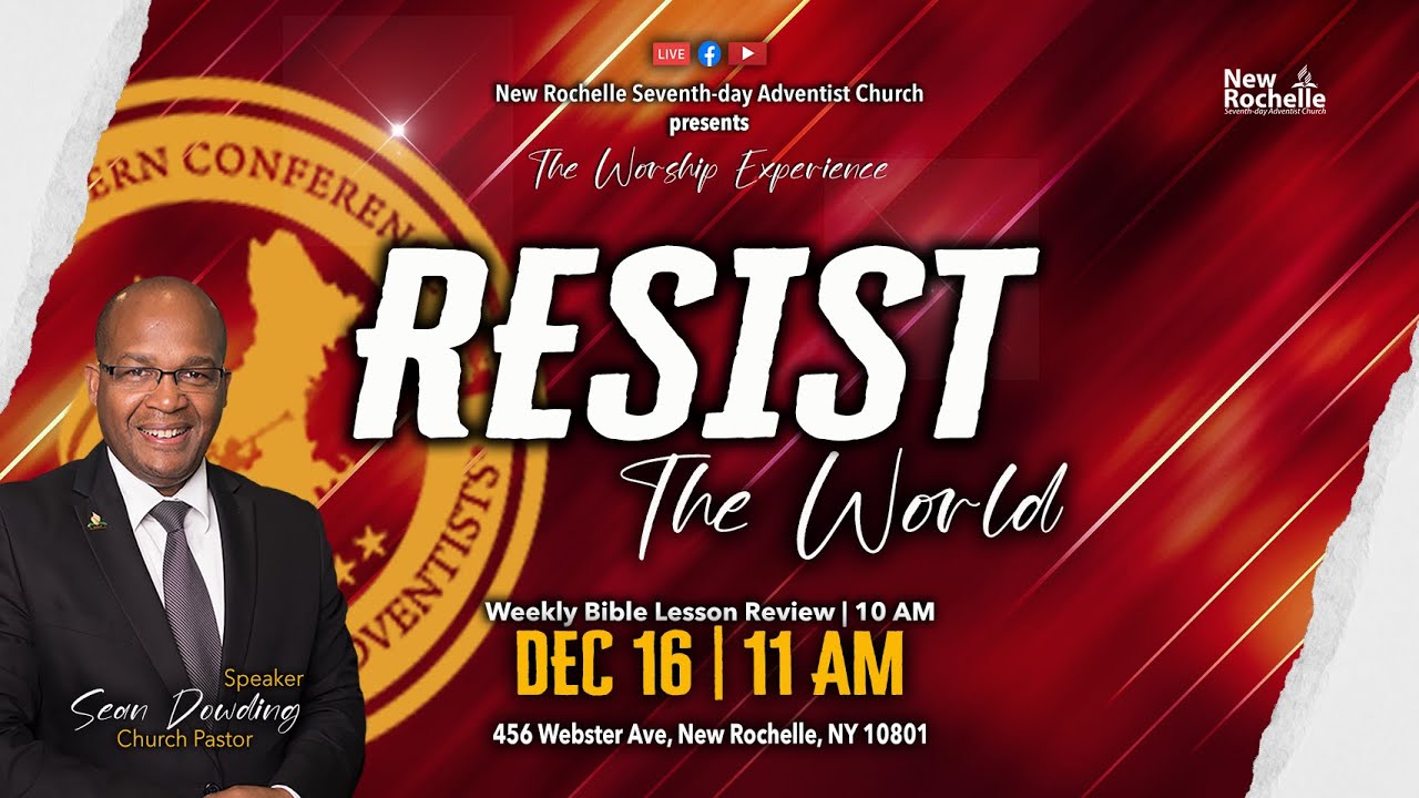 Sean Dowding, "Resist" - Bible Lesson Review & Worship Experience, 12 ...