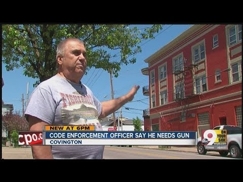 Code enforcement officer: I need gun to do job