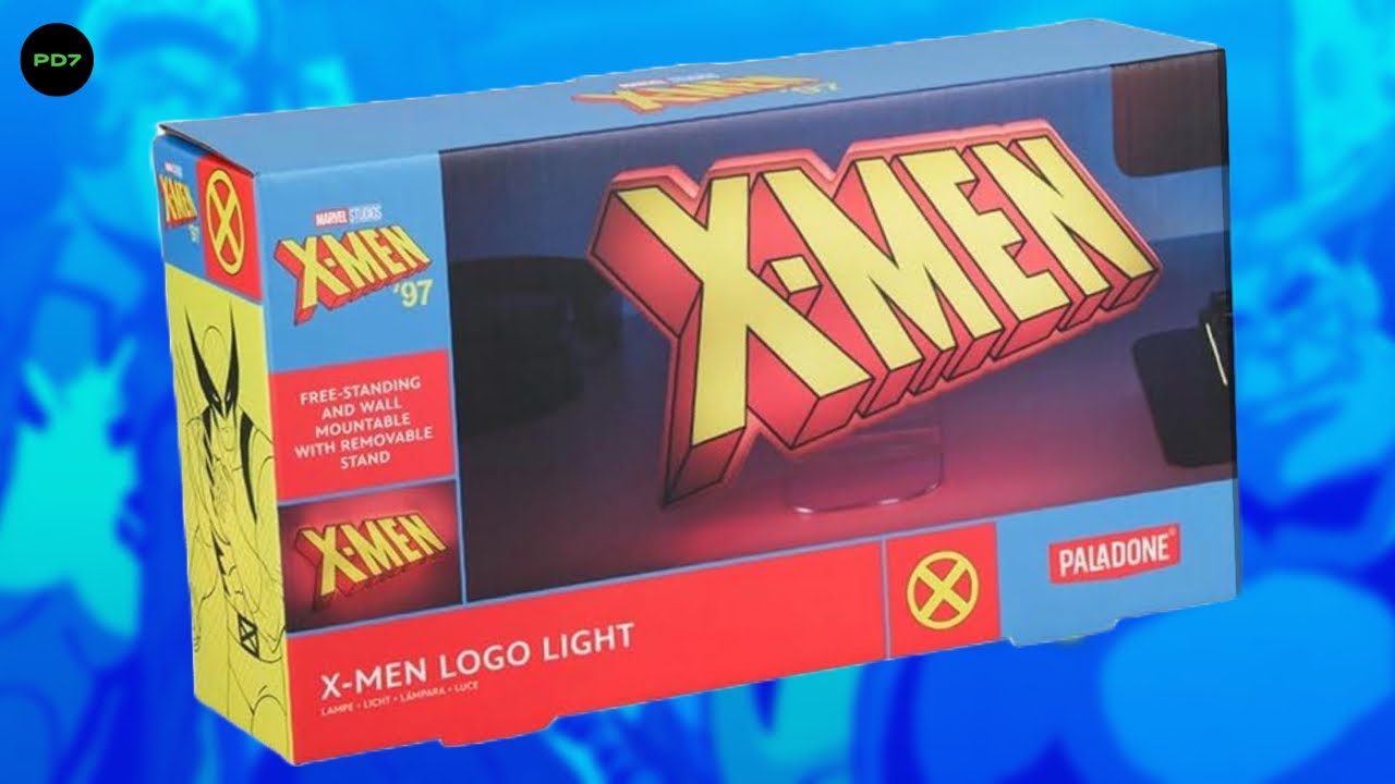 X-Men ‘97 Logo Light Unboxing & Review - YouTube