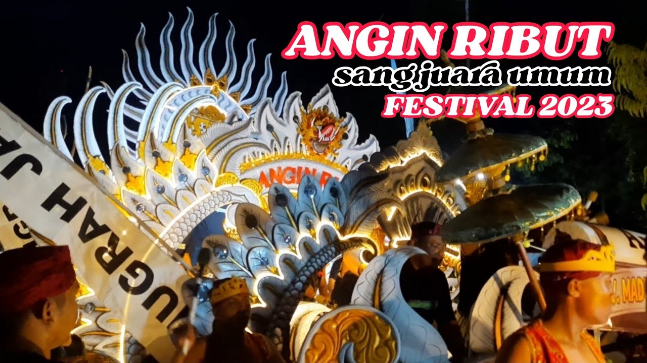 THE LEGEND ANGIN RIBUT / kembali merebut juara umum festival musik ...