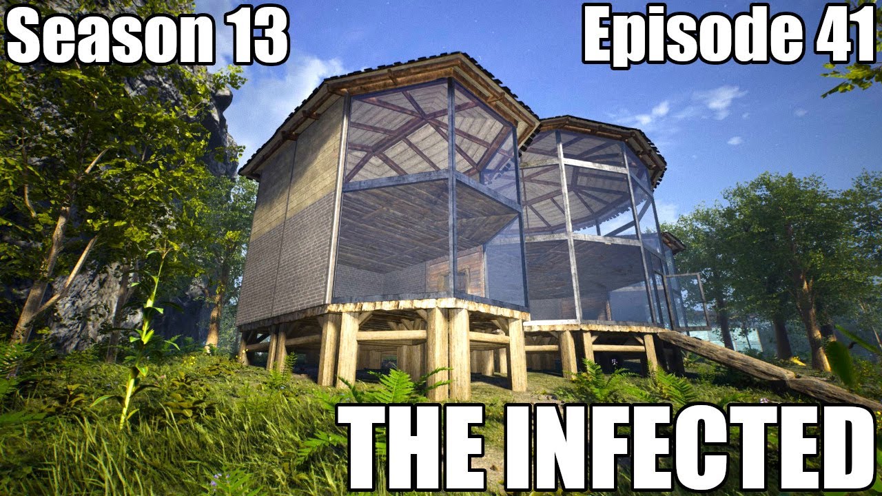 The Infected S13E41 - Upgrading the main house walls - YouTube