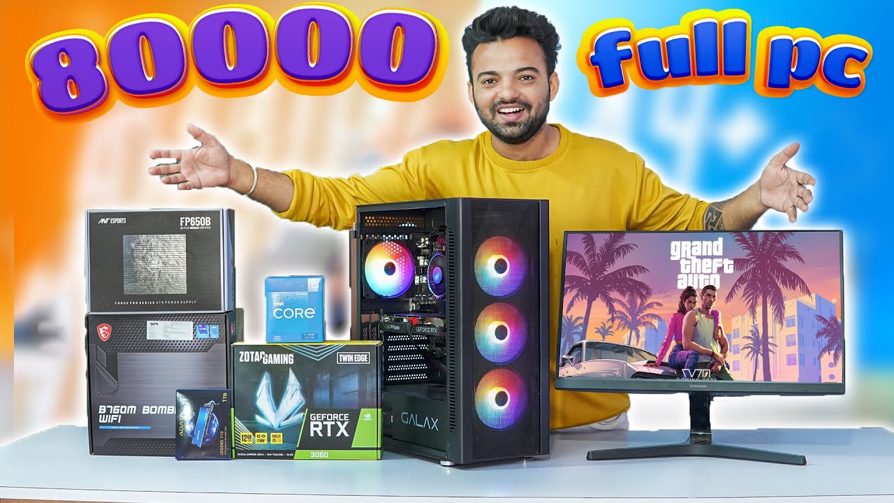 80000 Full Gaming Pc Build | 80k Gaming Pc Build | 80000 Full Pc ...