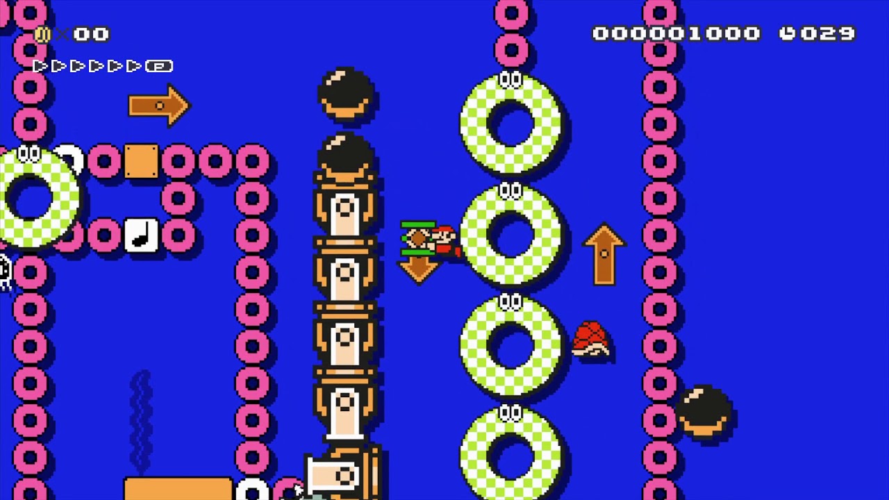 Mario Maker: Merman Phen's Spring Delivery - YouTube