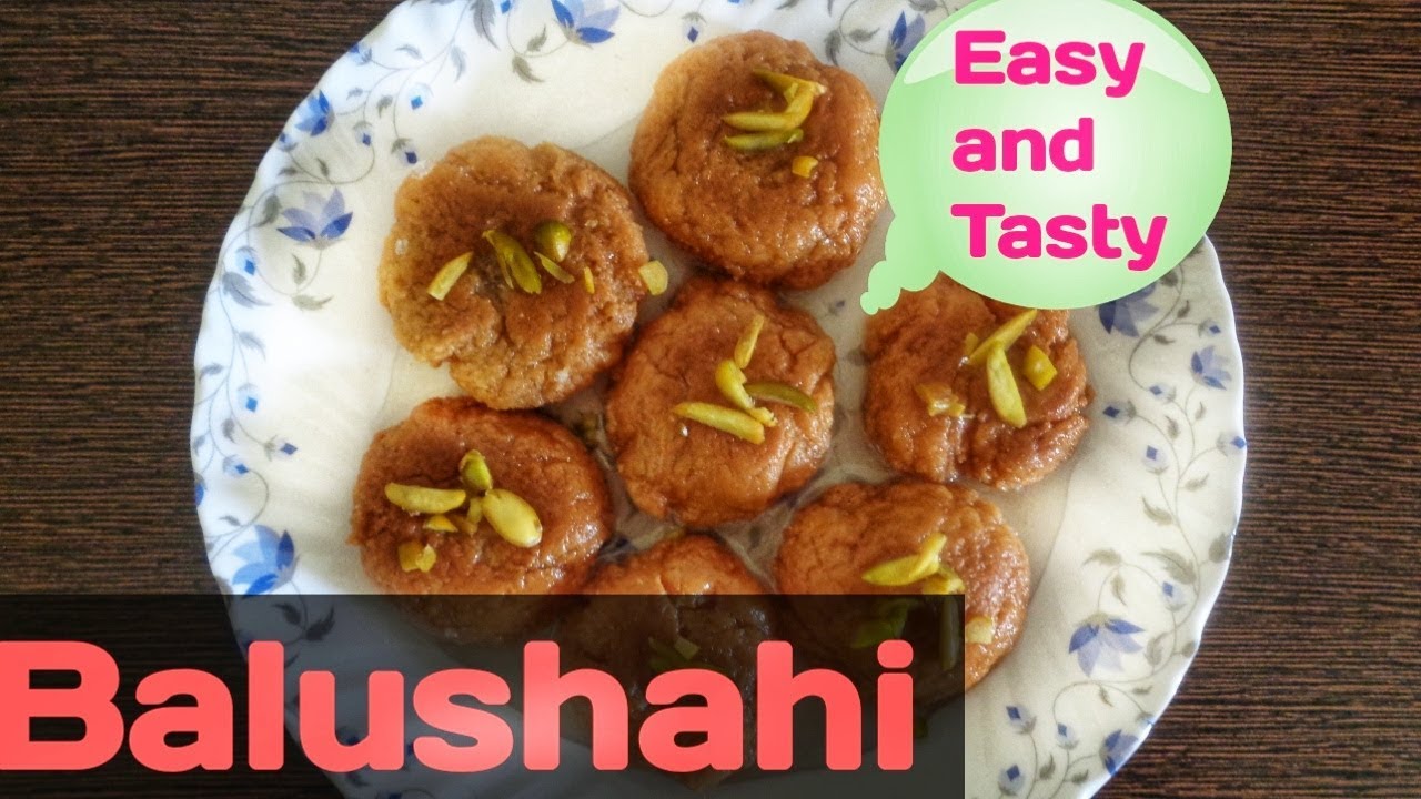 Balushahi | बालूशाही रेसिपी | Balushahi Recipe | How to make Balushahi ...