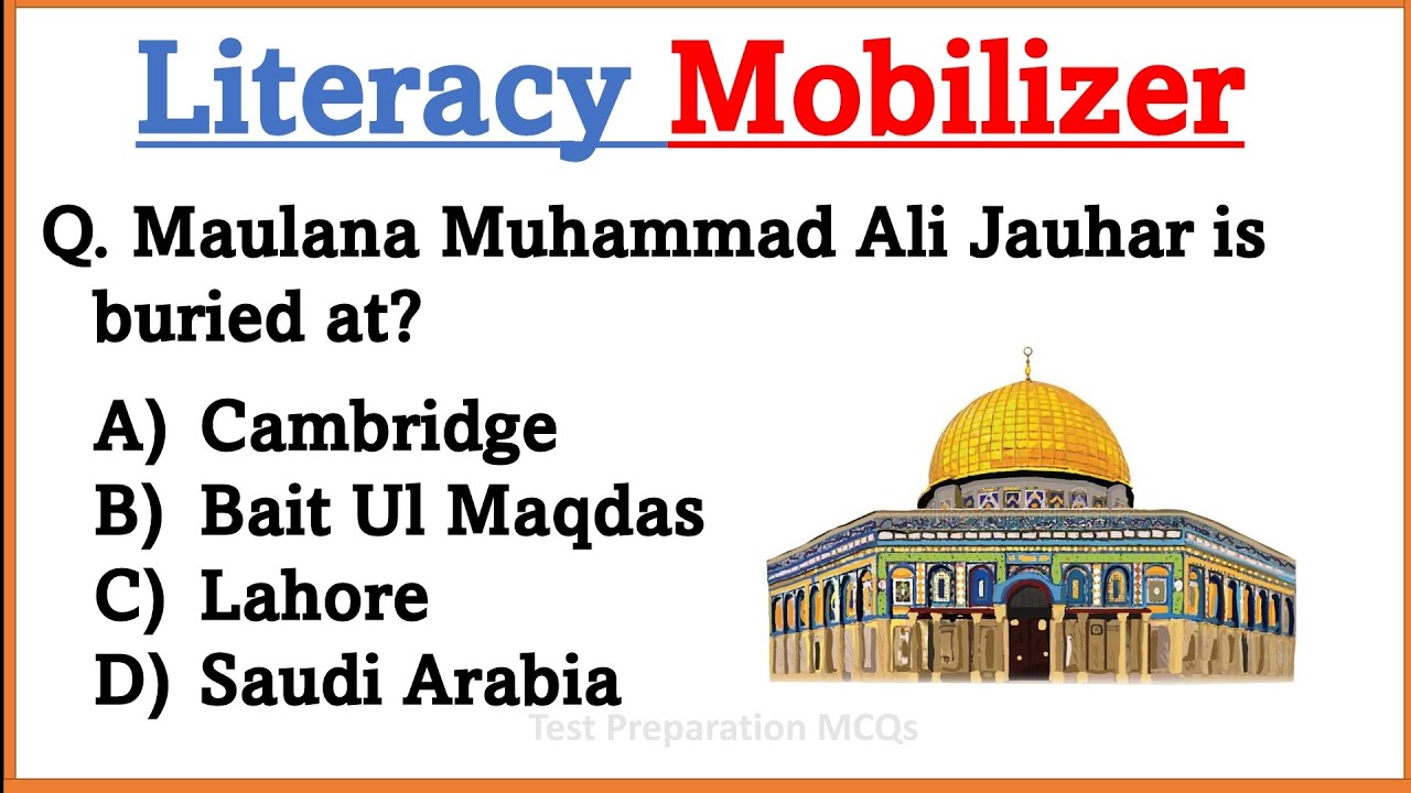 PPSC Literacy Mobilizer Most Important & Repeated Mcqs | Ppsc Literacy ...