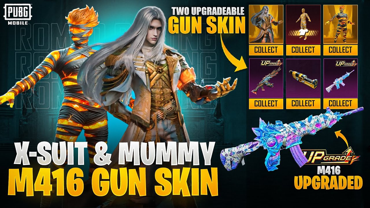 M416 Mummy Crate Is Here | Fire Mummy Set | Next Ultimate Set |PUBGM ...