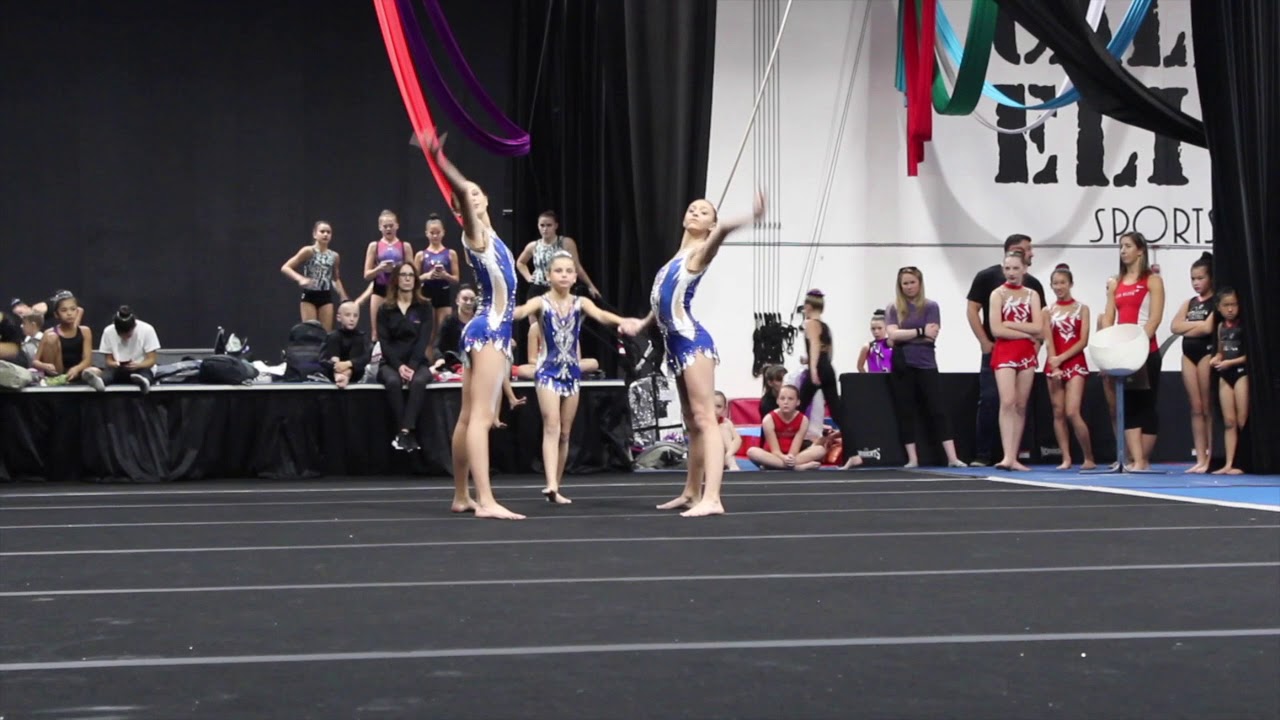 Acro Team Mock Meet - YouTube