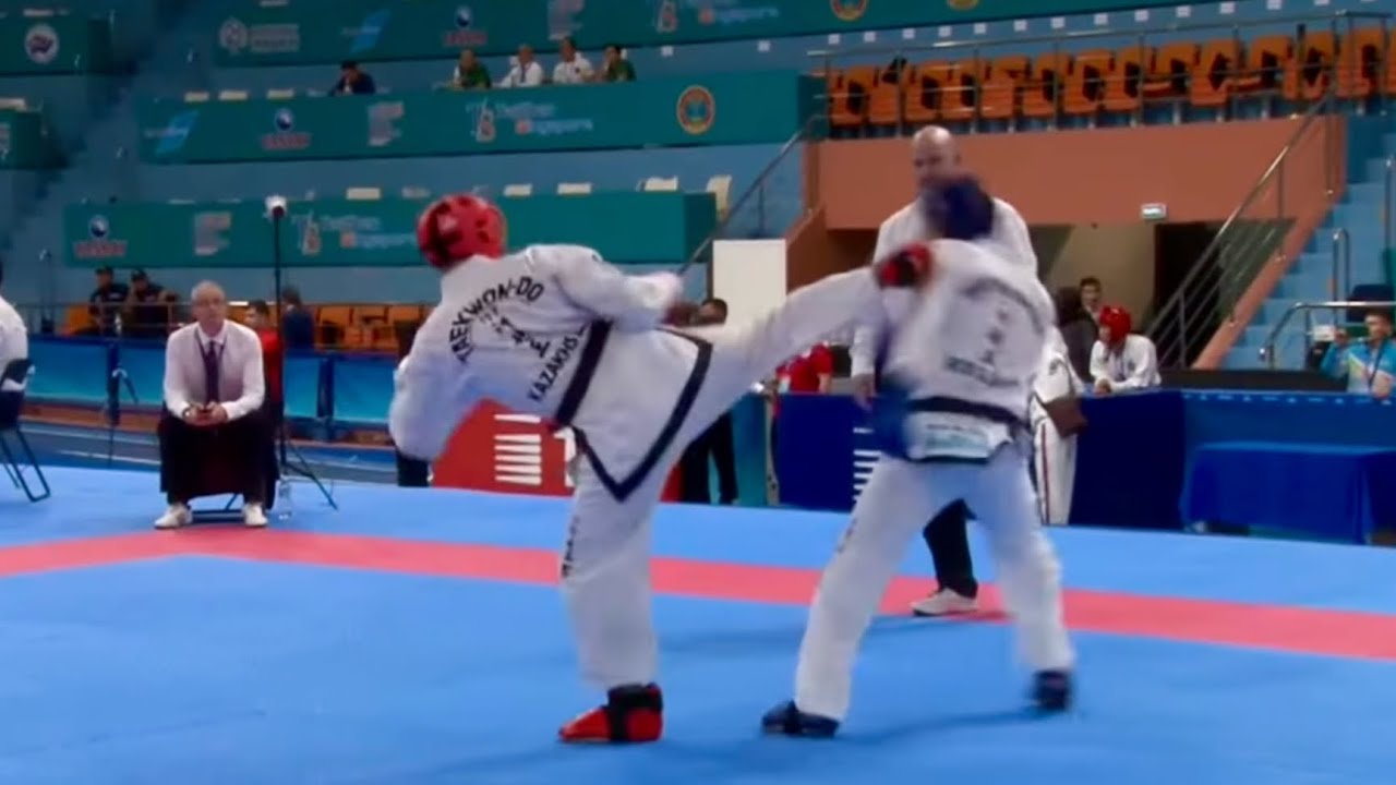 Male Sparring 85kg 18-34 year(🔵Hellas vs Kazakhstan 🔴)TAEKWON-DO ITF WORLD CHAMPIONSHIPS 2023 ...