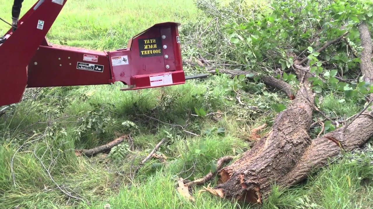 Brown Gear Driven Tree Saw - Price Bros. - YouTube