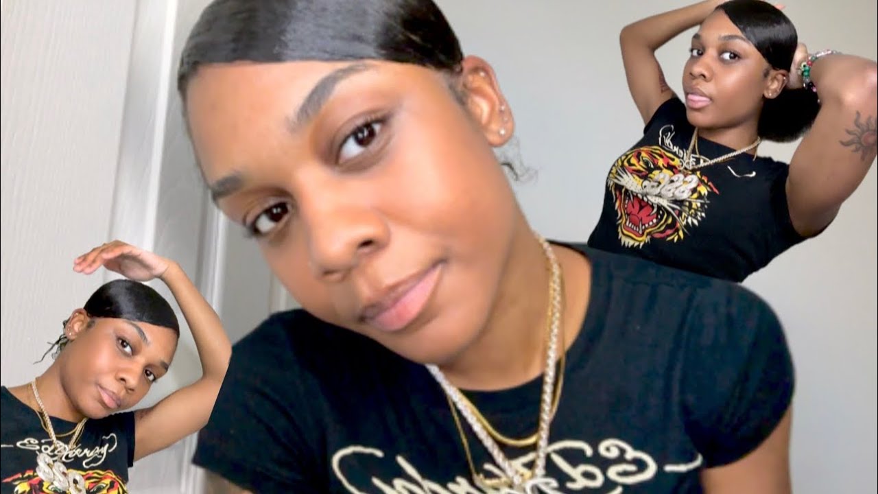 DETAILED STEP BY STEP: HOW I DO MY SWOOP ON SHORT CURLY HAIR - YouTube