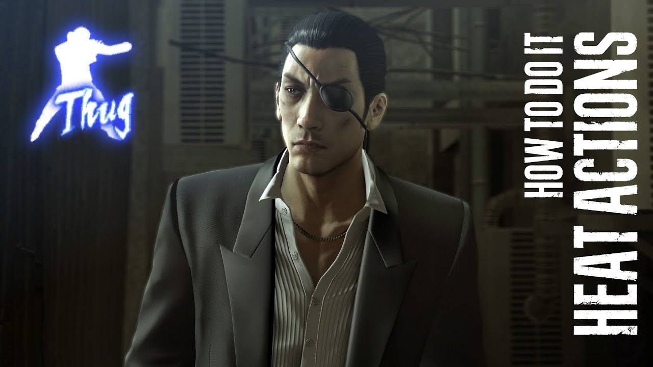 Goro Majima / Thug Style / Heat Actions / How to do it / Yakuza 0 - YouTube