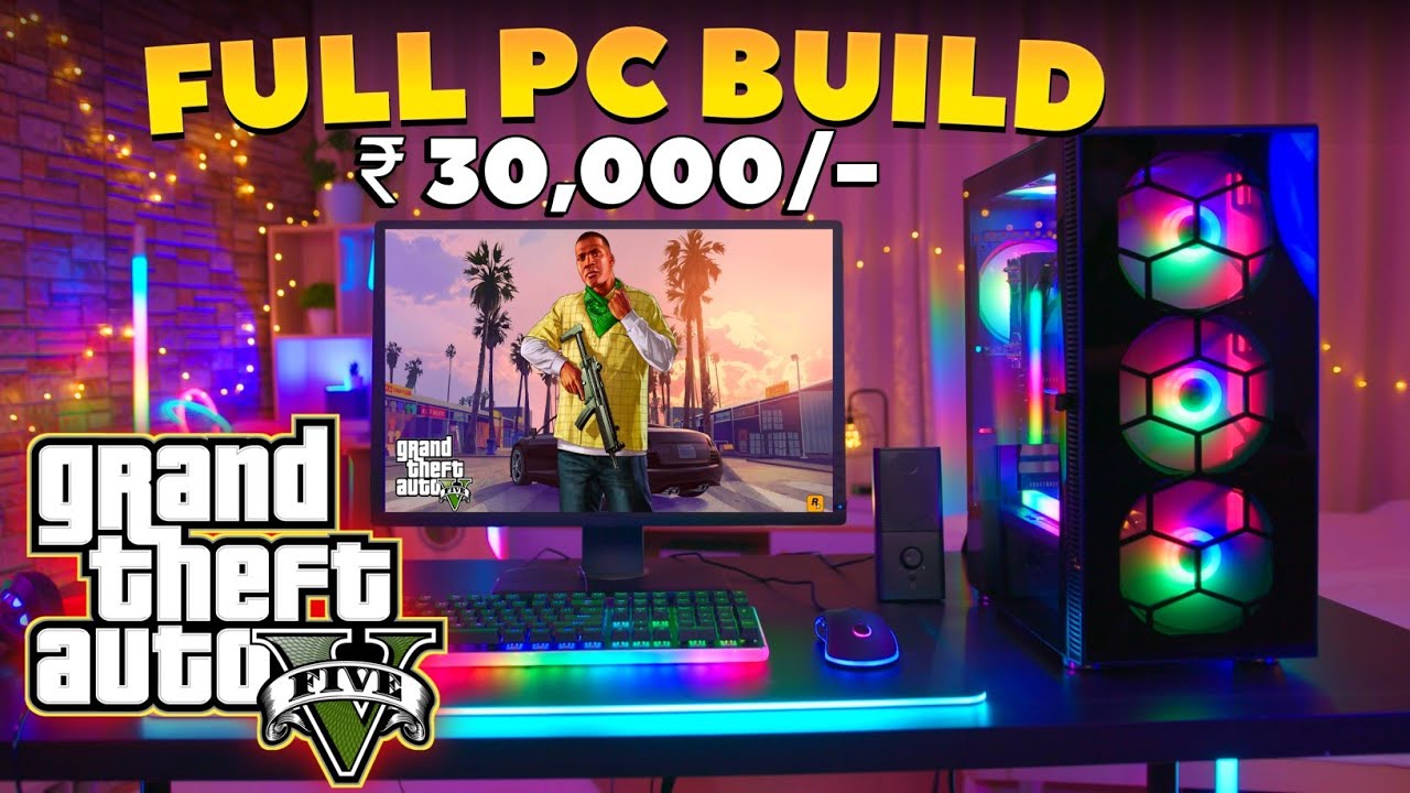 30000 Full Gaming Pc Build *SHOCKING*😱 With Moniter & Keyboard - YouTube