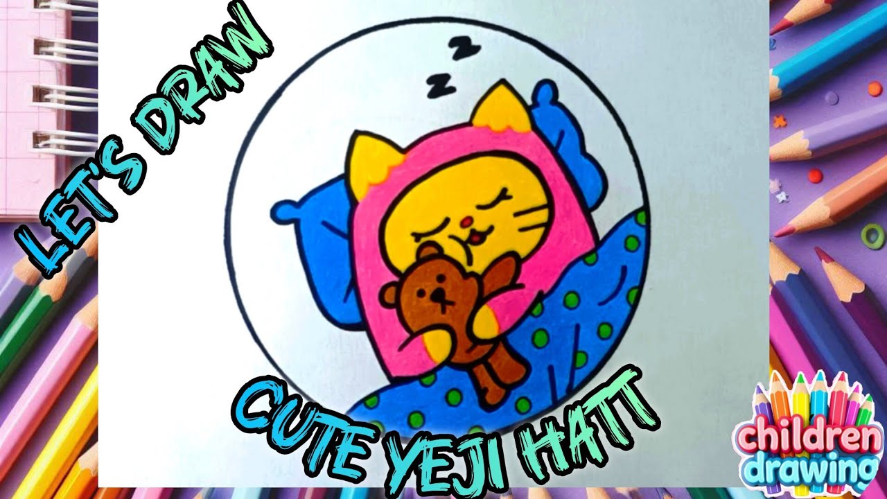 How to Draw Yeji Hatt for kids| easy - YouTube