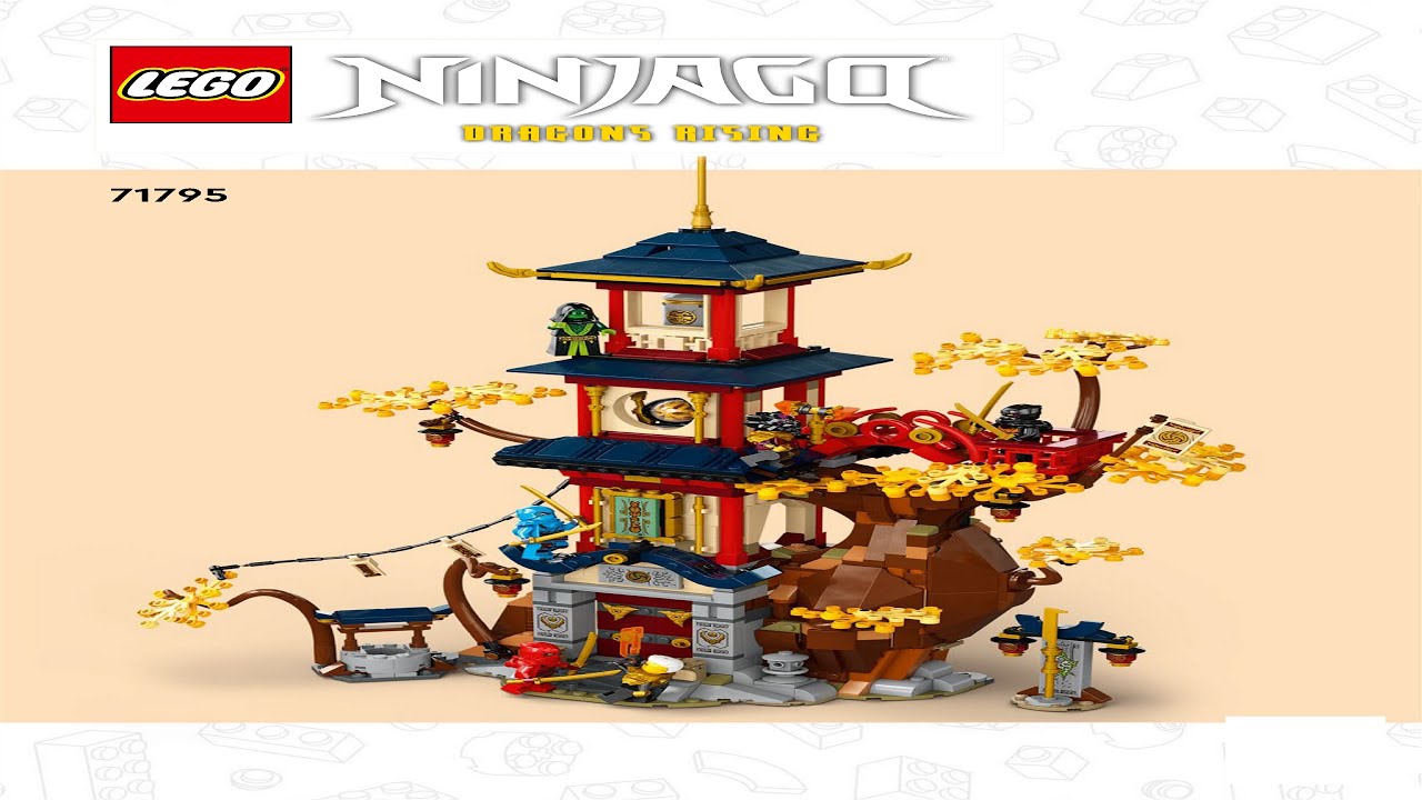 LEGO instructions - Ninjago - 71795 - Temple of the Dragon Energy Cores ...