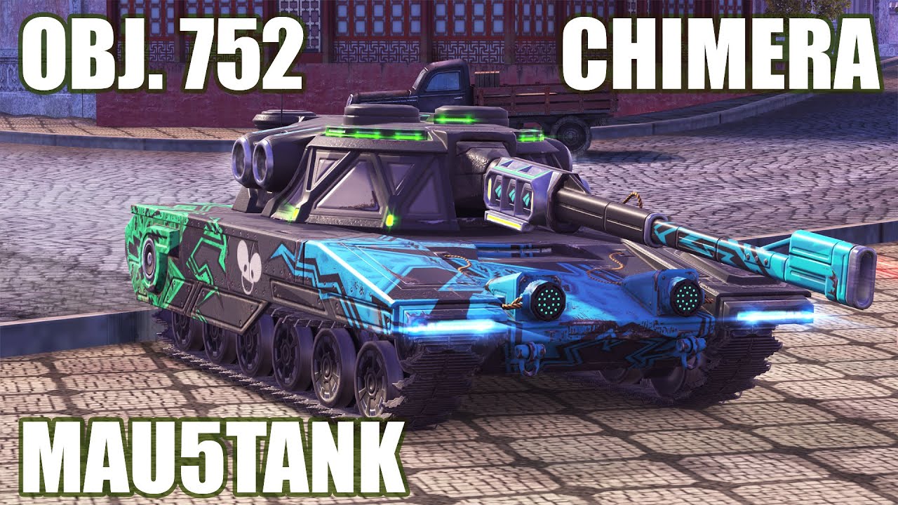 Mau5Tank, Obj, 752 & Chimera WoT Blitz - YouTube