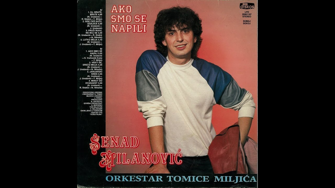 Senad Milanovic - Ako smo se napili - (Audio 1986) - YouTube