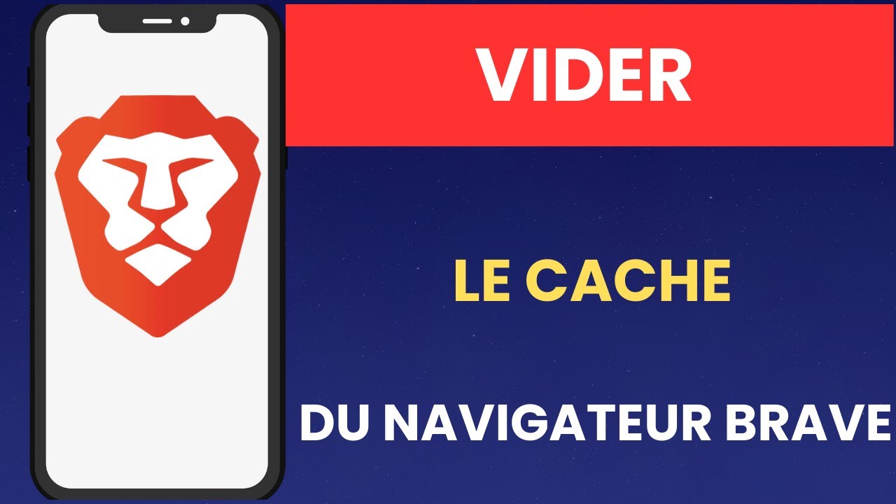 Comment vider le cache du navigateur Brave - YouTube