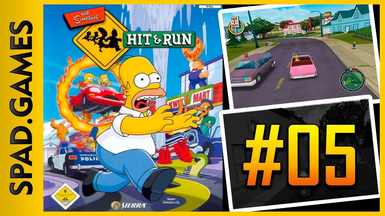 #05 | THE SIMPSONS HIT & RUN (Marge Simpson)(Gameplay) - YouTube