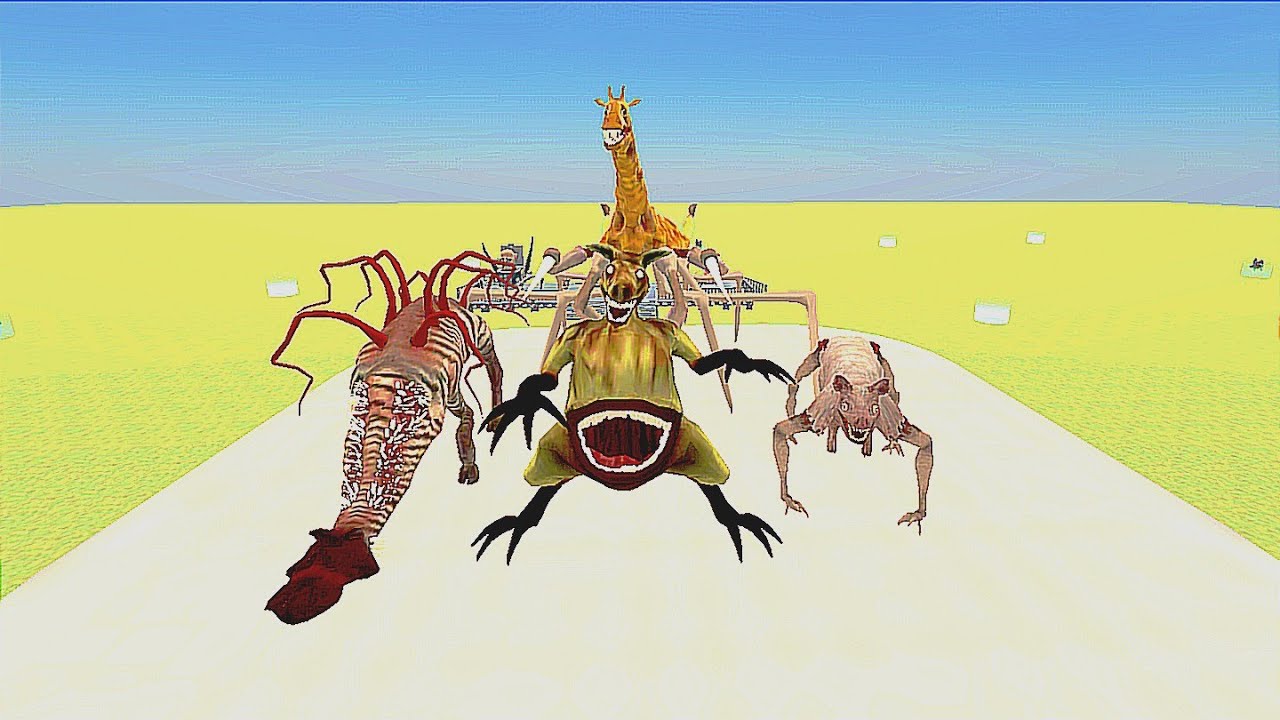 Nextbots in Playground Mod New Zoonomaly Zoochosis Monsters Which is ...