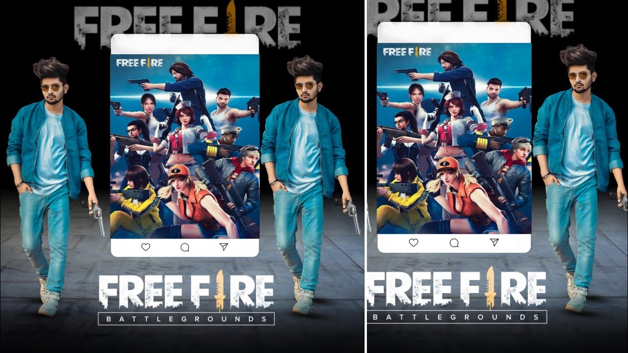 Free Fire Photo Editing PicsArt | free fire photo editing | PicsArt ...