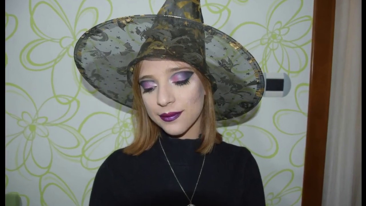 Halloween tutorial: make-up strega - YouTube