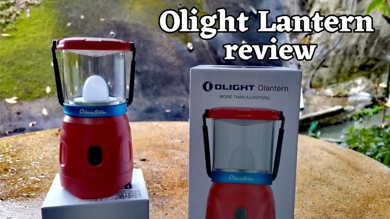 Olight lantern (Olantern) review. - YouTube