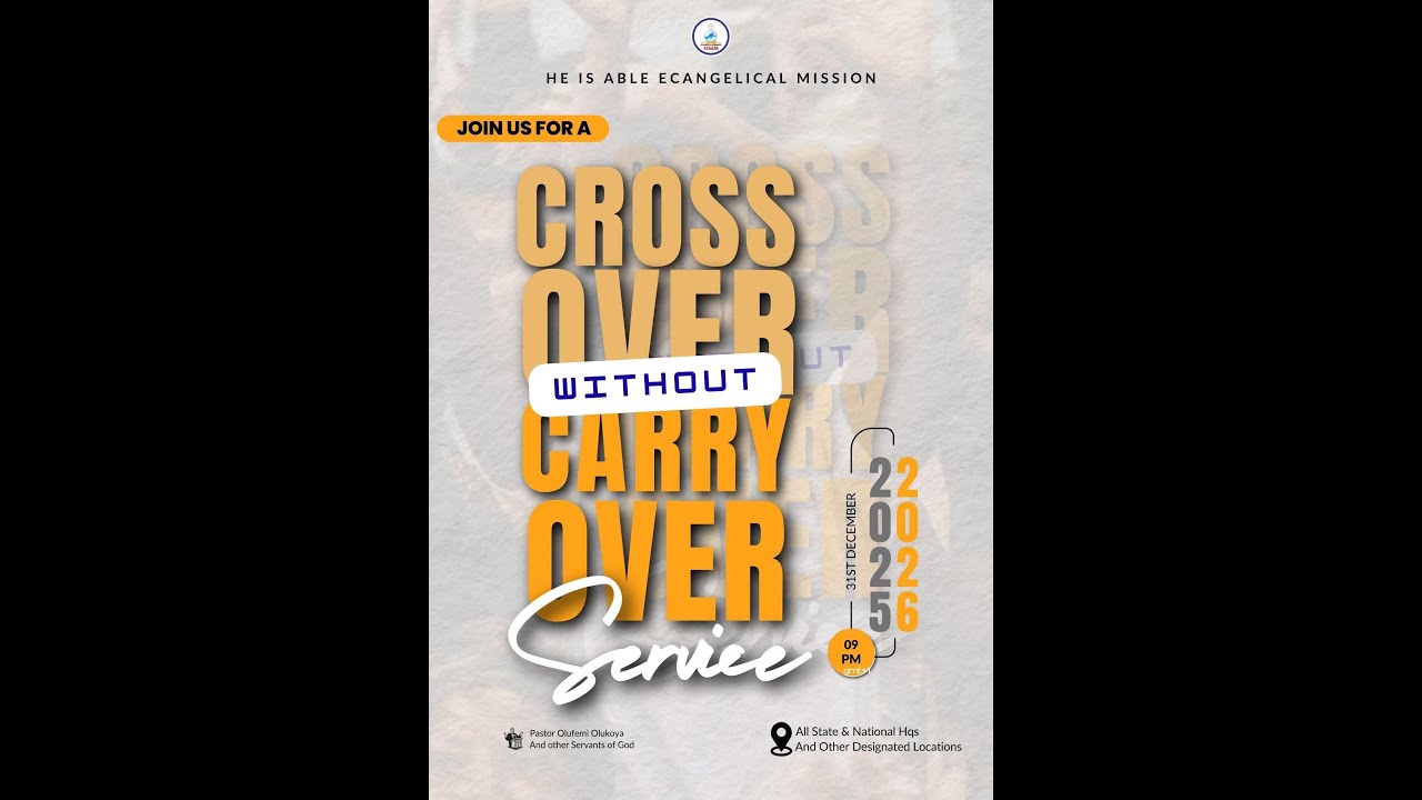 CROSS OVER SERVICE- "Crossing Over Without Evil Carryover'. - YouTube