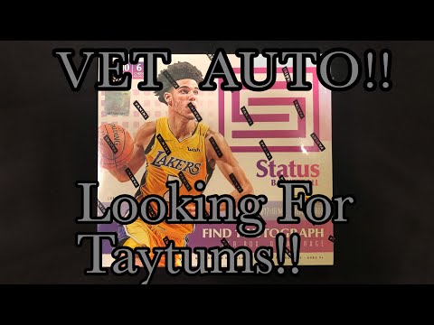2017-18 PANINI STATUS! LOOKING For Jayson Tatum, Donovan Mitchell and More!! VET AUTO!!