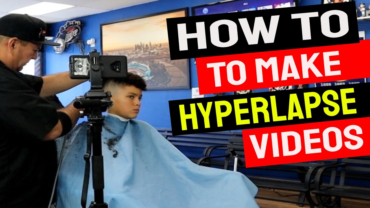 How To Make HyperLapse video - barber vlog 128 - YouTube