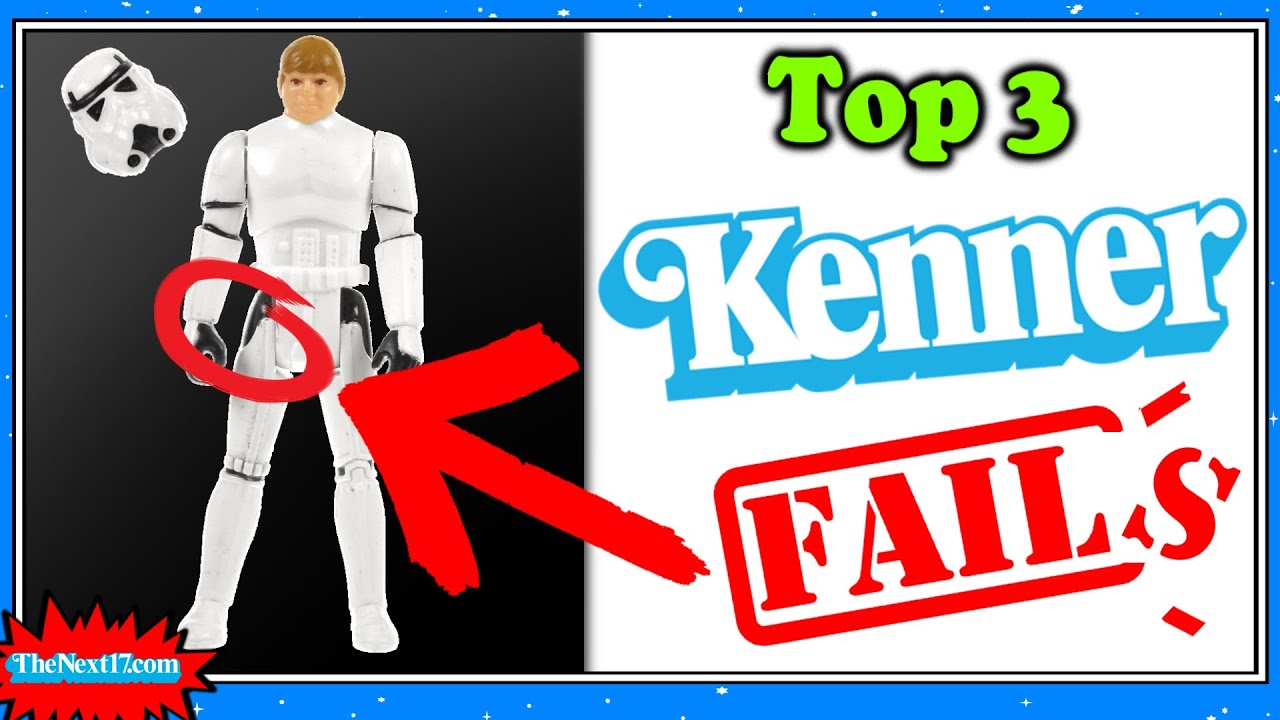 TOP 3 VINTAGE KENNER STAR WARS ACTION FIGURE FAILS #toyreview #kenner # ...
