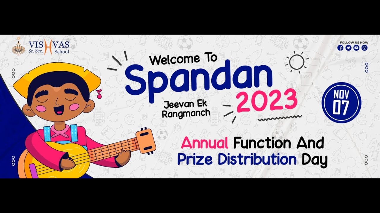 Part 1: Annual Function Spandan 2023- Jeevan Ek Rangmanch - YouTube
