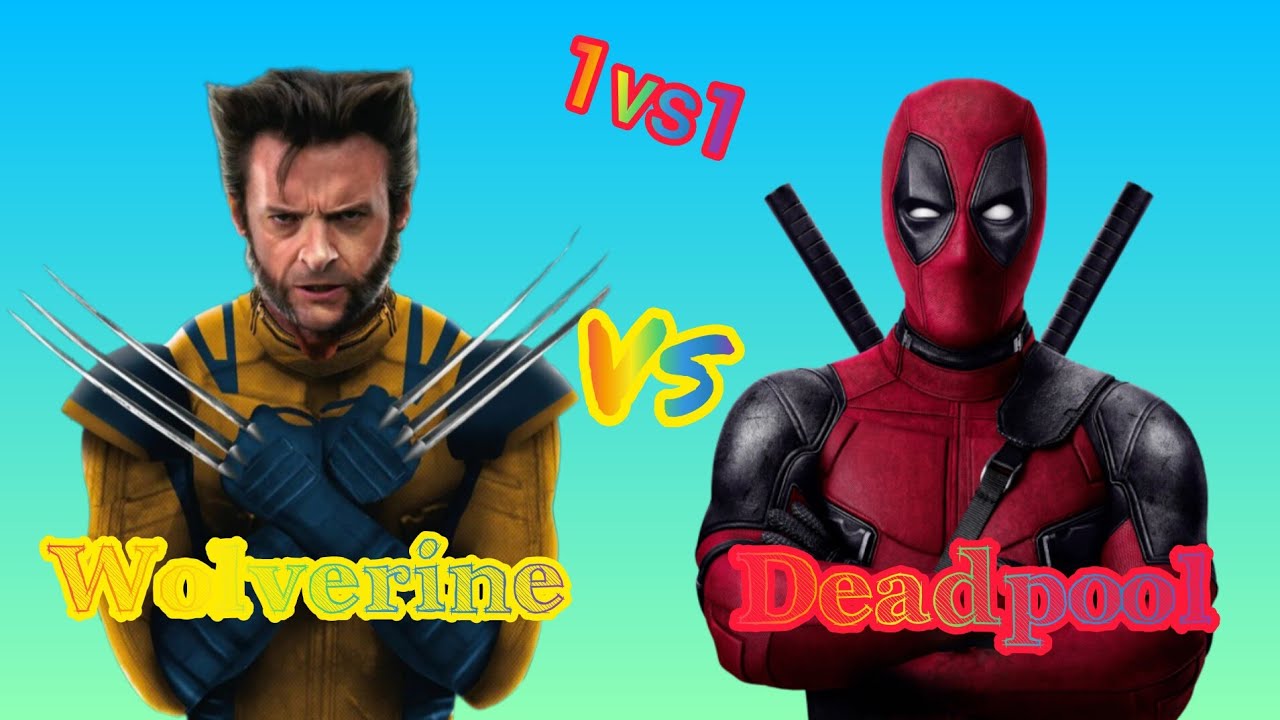 deadpool vs wolverine #deadpool #wolverine #justiceleague #avengers #dc ...